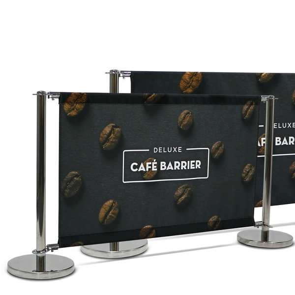 Deluxe Cafe Barrier | Splash Graphix